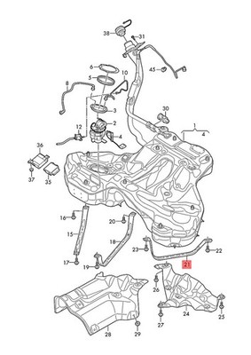 Genuine AUDI A6 Avant S6 quattro A6L Tensioning Strap Left 4K0201654F ...