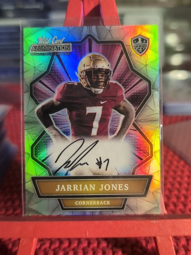 Jarrion Jones-Signed Auto 2021 Wild Card Alumination #ANBC-A (FSU) | eBay