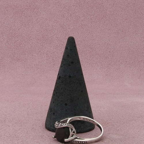 sterling silver sapphire & cz crossover ring size 6.5 | eBay