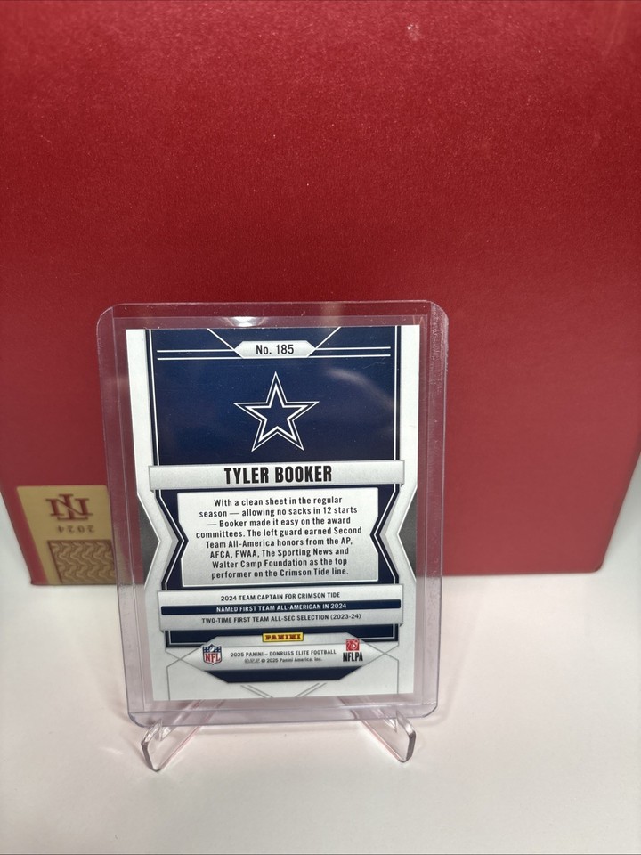2025 Donruss Elite Tyler Booker Rookie Card /999 Cowboys | eBay