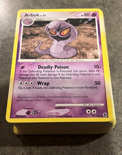 Pokemon Complete Set DP Great Encounters Unc/Com set 33-102 NM/LP | eBay