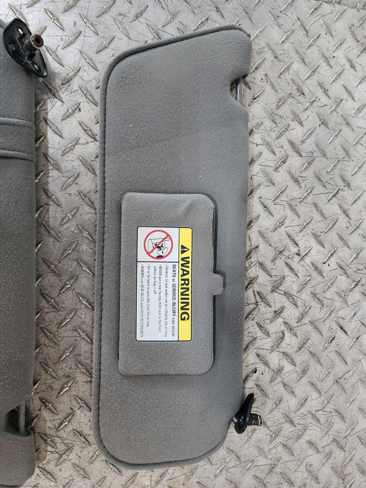 89-11 FORD RANGER SUN VISOR SUNVISOR SET LEFT & RIGHT GRAY OEM | eBay