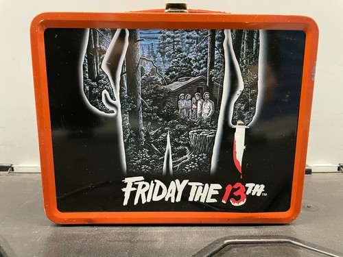 FRIDAY THE 13TH LUNCH BOX & THERMOS RARE NECA LIMITED EDITION GREAT ...