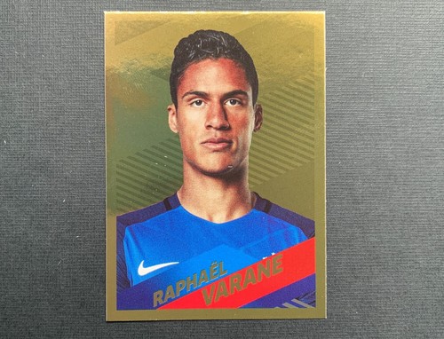 PANINI Image n° 18 RAPHAEL VARANE Or Gold FIERS D'ETRE BLEUS 2018 Foot ...