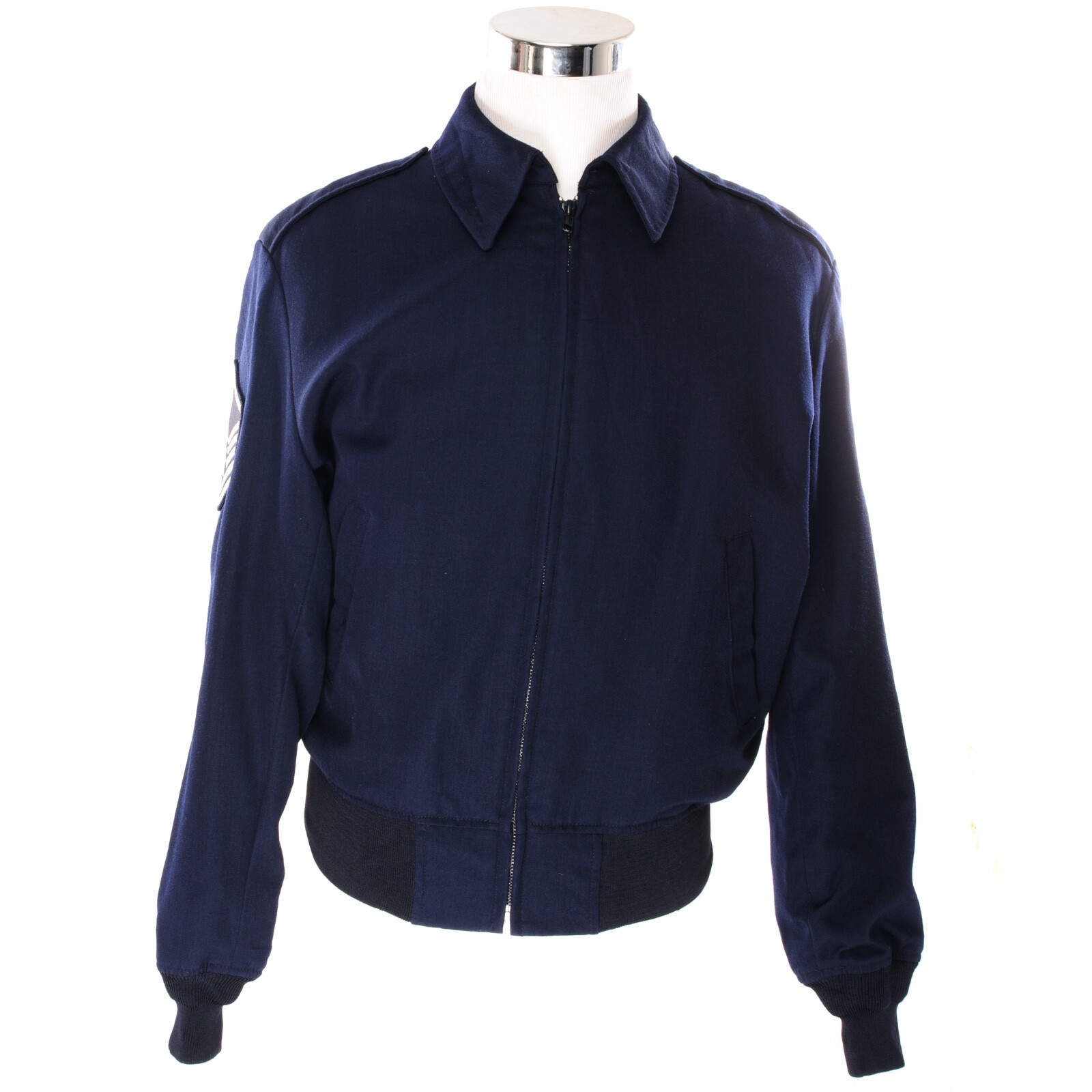 VINTAGE ORIGINAL USAF BLUE LIGHTWEIGHT JACKET 2008 SIZE 42S WITH ...