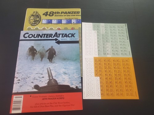 COUNTER ATTACK MAGAZINE 48TH PANZER DIVISION COMPLETE UNPUNCHED | eBay