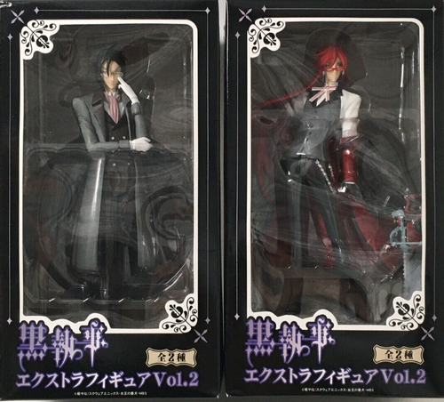Sebastian Grell Anime Black Butler Kuroshitsuji Extra Figure Vol.2 Set ...