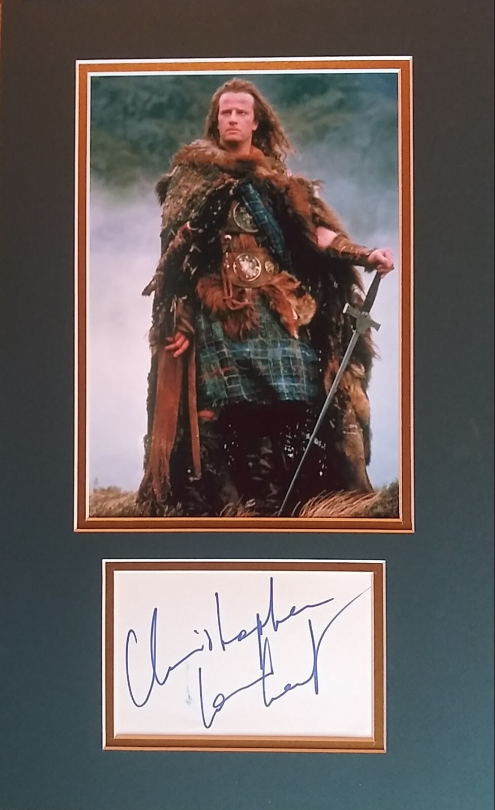 Christopher Lambert - Highlander - Signed | eBay