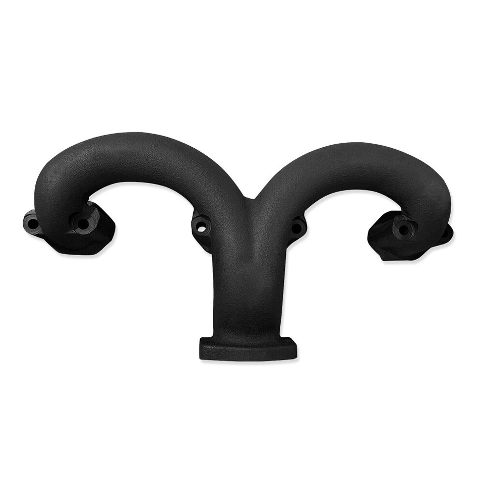 For Chevy SBC 283 305 327 350 383 Ram Horn Headers Exhaust Manifolds ...