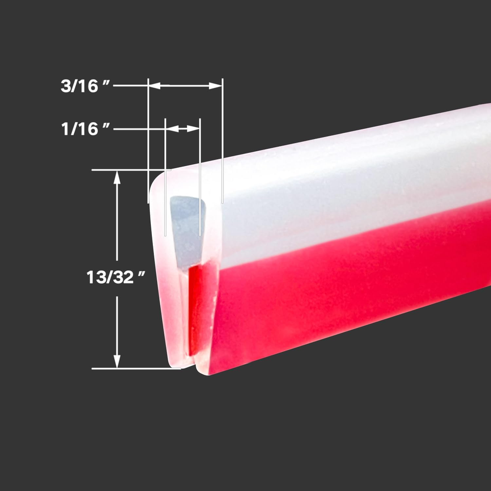 Clear Rubber Edge Trim SelfAdhesive Rubber Edge Trim Edge Protector for ...