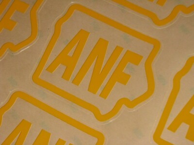 IOWA ANF STATE America Needs Farmers Football Helmet Decal Qty (2) 3M ...