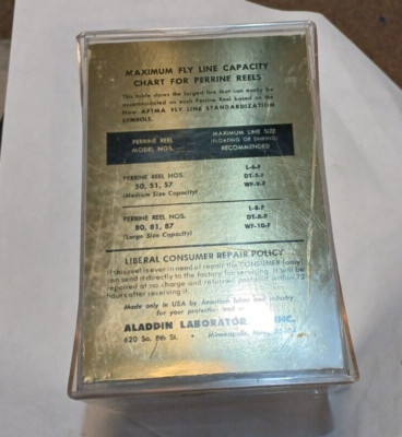 Perrine Vintage Model No. 81 Automatic Fly Fishing Reel Nos | eBay