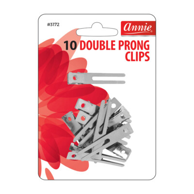Annie Double Prong Clips 10pcs | eBay