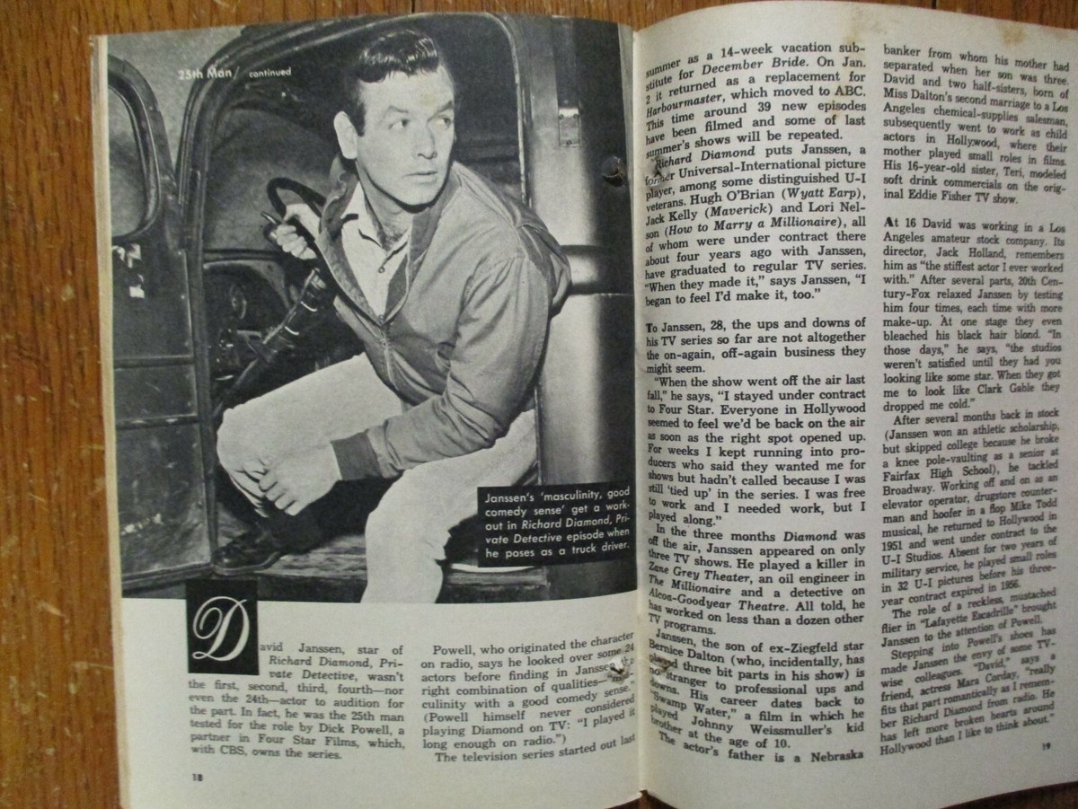 David Janssen Ellie Graham