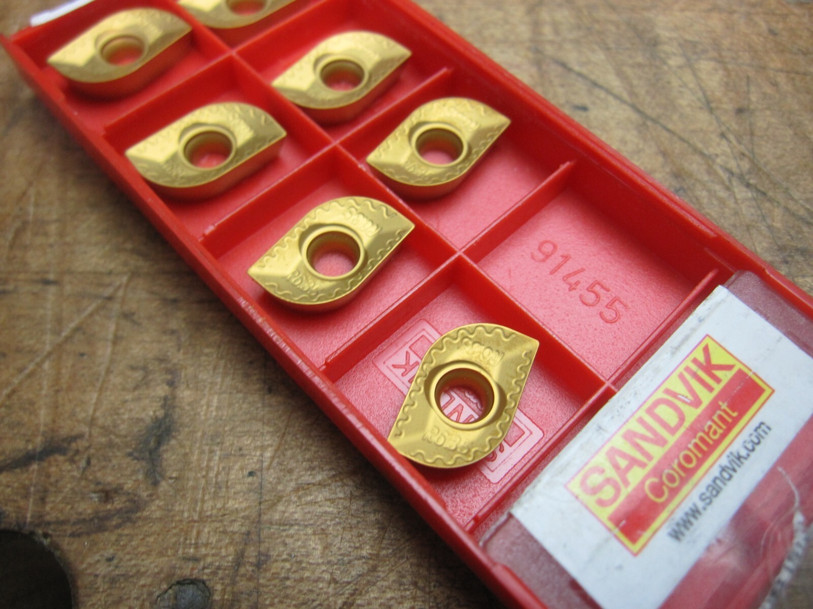 7 SANDVIK Coromill carbide milling inserts R215.44-15T364M-WL 235 | eBay