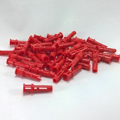 100 NEW LEGO Technic, Pin 3L with Friction Ridges Lengthwise and Stop ...