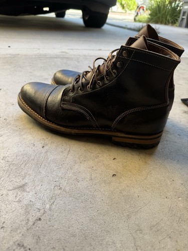 Truman Java Waxed Boots | eBay