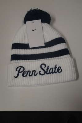 White Penn State Team Issued Beanie | eBay