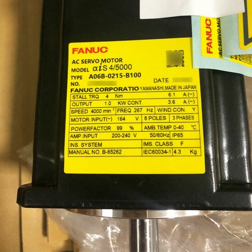 1PC Fanuc A06B-0215-B100 A06B0215B100 SERVO MOTOR New In Box Expedited ...