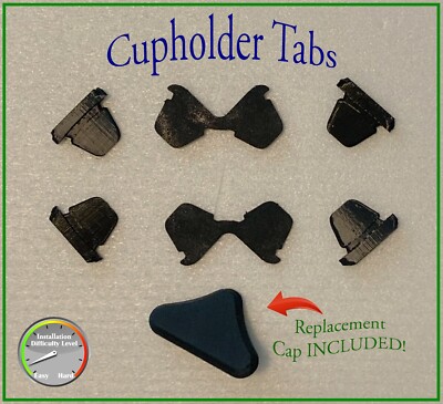 Cupholder Retainer tab KIT for Chevy Tahoe - Front Console Cup Holder ...