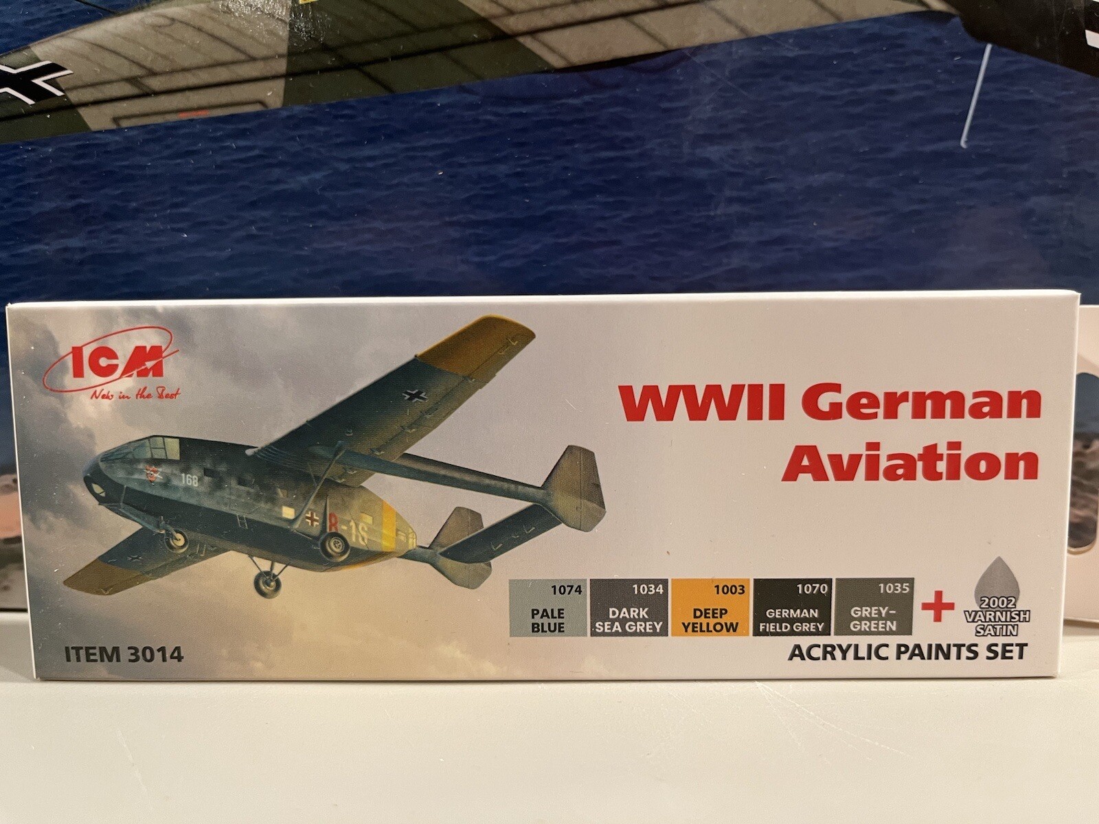 ICM 48100 1/48 Mistel 1 Plastic Model Kit - New Kit with ICM Paint Set ...