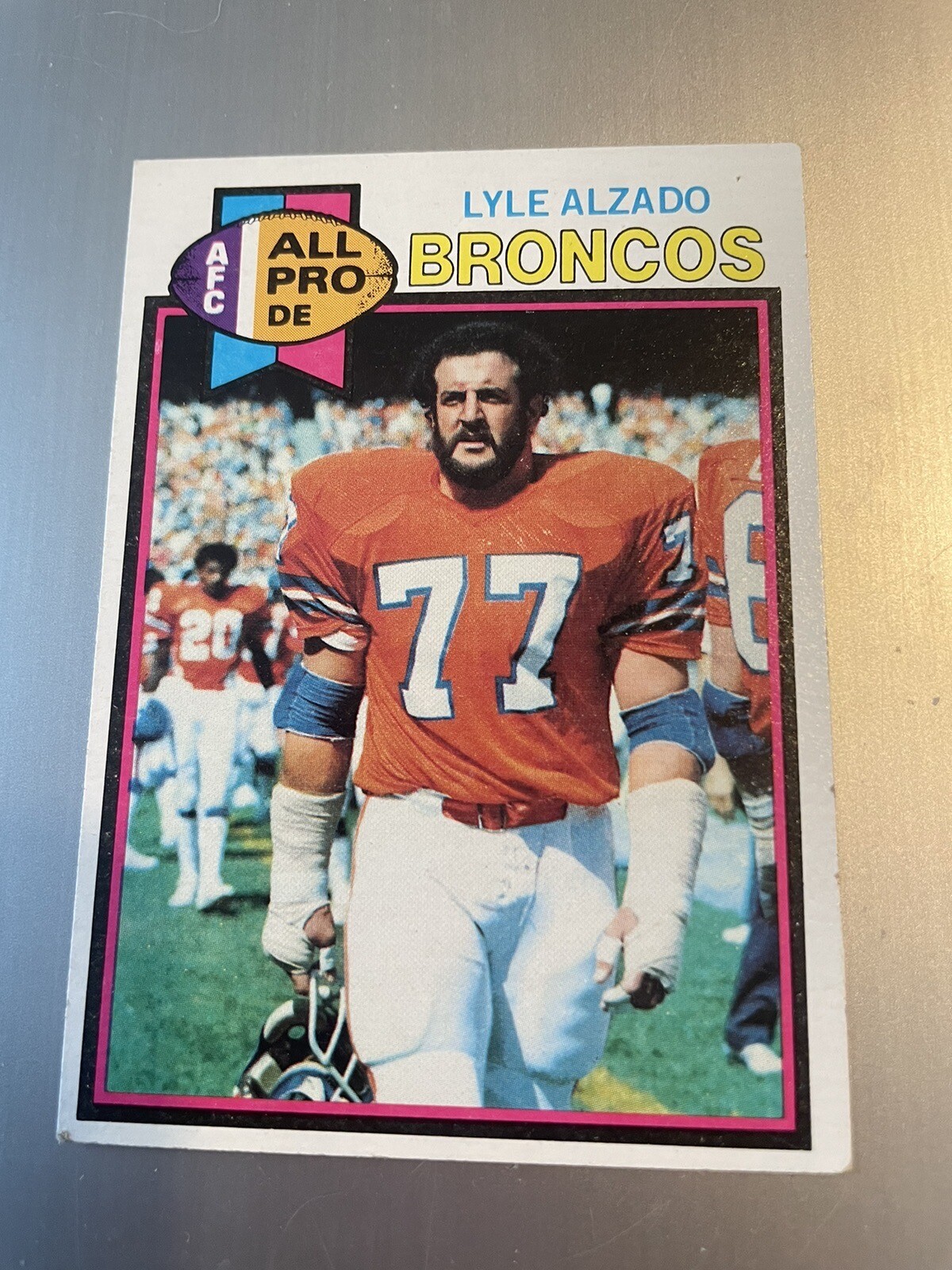 1979 Lyle Alzado Denver Broncos AFC All-Pro Topps Football Card #420 | eBay