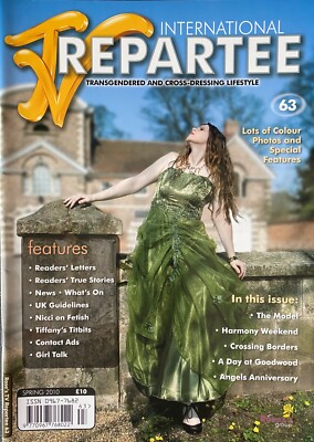 TV Repartee Issue 63. Transvestite lifestyle magazine. Very rare. | eBay UK