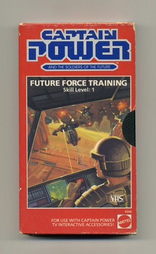 CAPTAIN POWER FUTURE FORCE TRAINING; VHS 1987 Mattel 74299043468| eBay