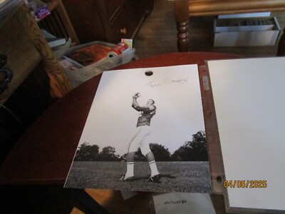 Rare Ken Gregory Baltimore Colts Signed 8X10 Football Photo played in ...