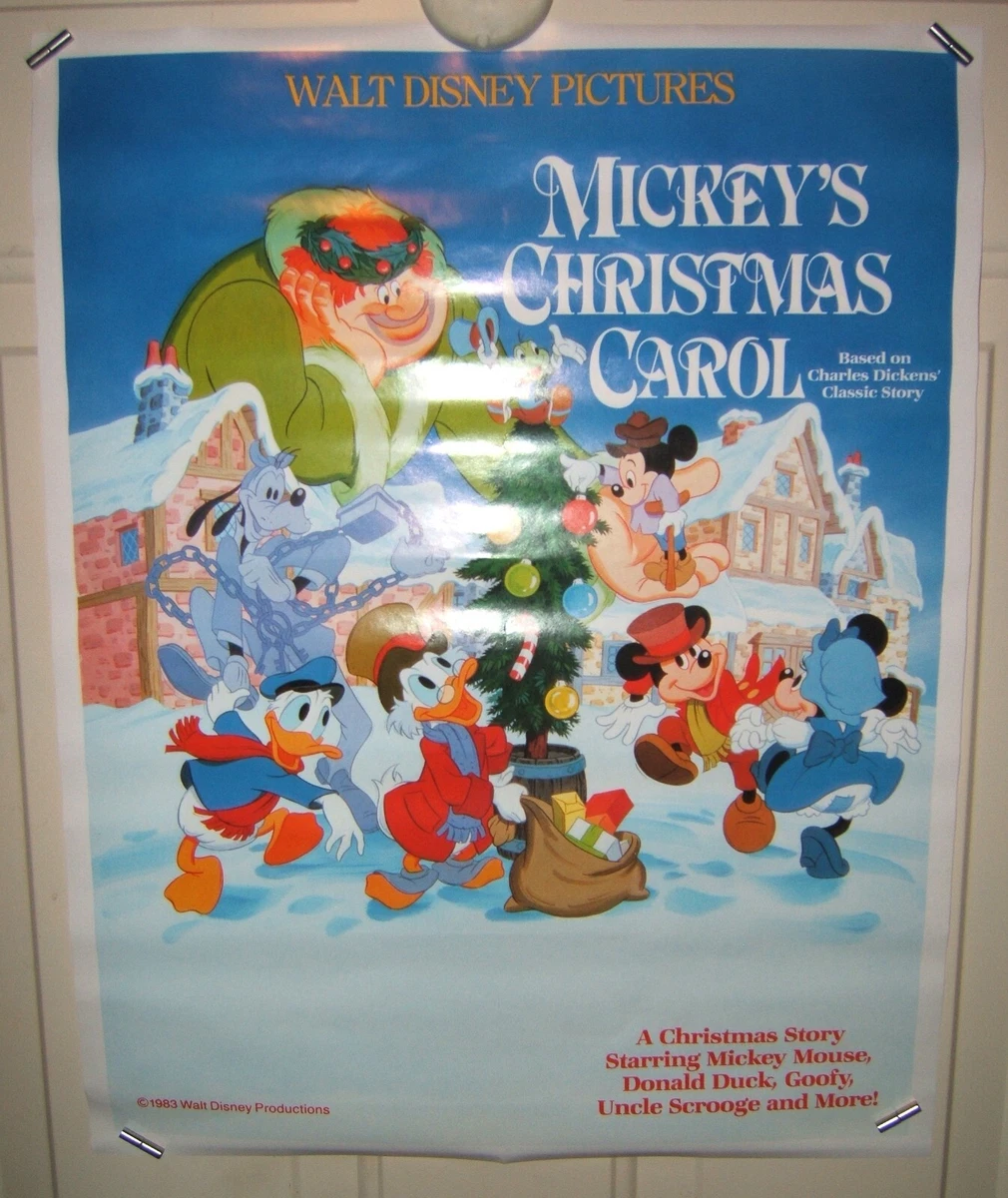 Mickeys Christmas Carol Poster