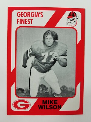 Mike Wilson Georgia Bulldogs UGA Dawgs 89 Collegiate Collection Moonpie ...