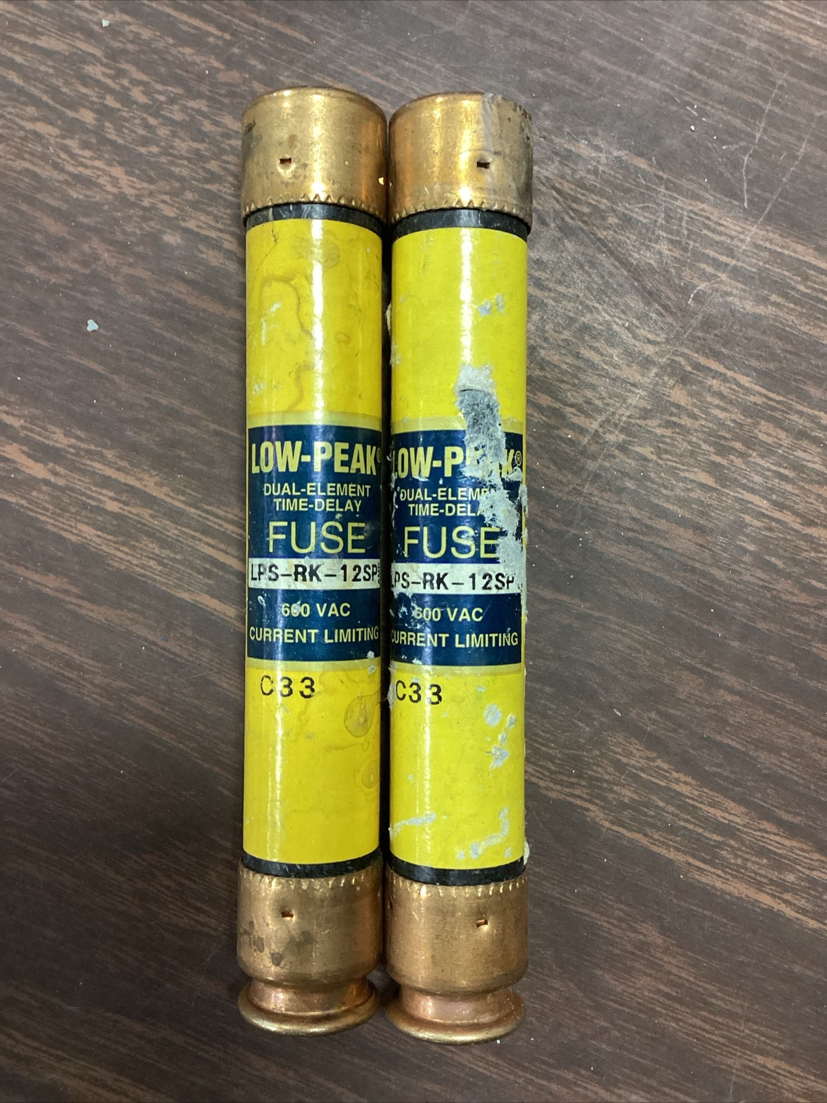 Bussmann Low-Peak Fuse, LPS-RK-12SP, Lot Of 2 | eBay