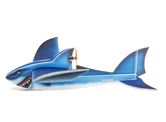 Shark Remote Control Glider Plane EPP 56" Wingspan RC Brand New in the ...