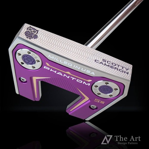 Scotty Cameron 2024 Phantom 5S Lucky Owl M Purple Custom Putter *Vw89 ...