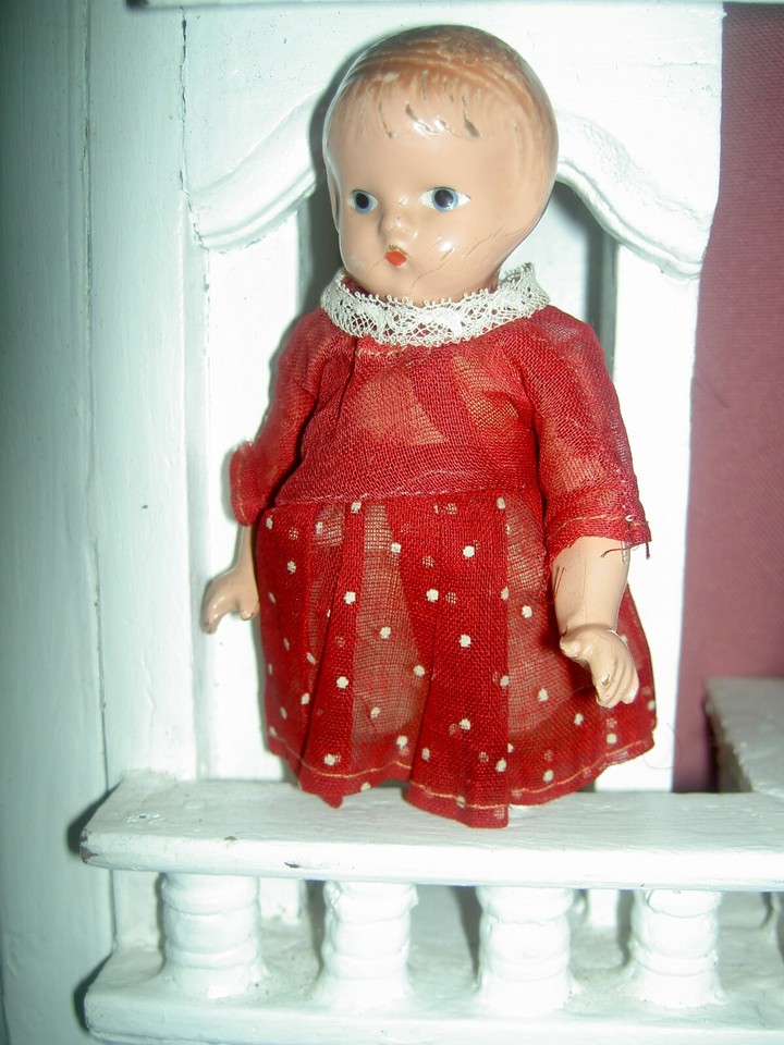 Darling original 1935 composition Effanbee Wee Patsy doll, excellent ...