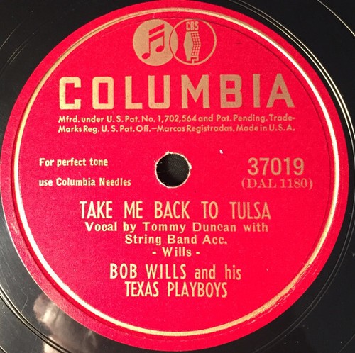Bob Wills & His Texas Playboys - Take Me Back To Tulsa / New Worried ...