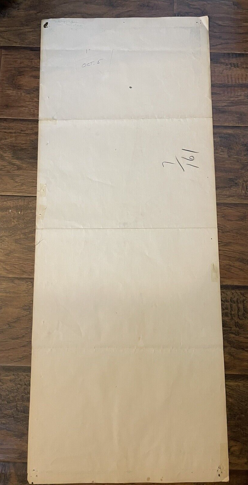 KRONOS MOVIE 1957 ORIGINAL INSERT POSTER (14X36)-RARE- | eBay