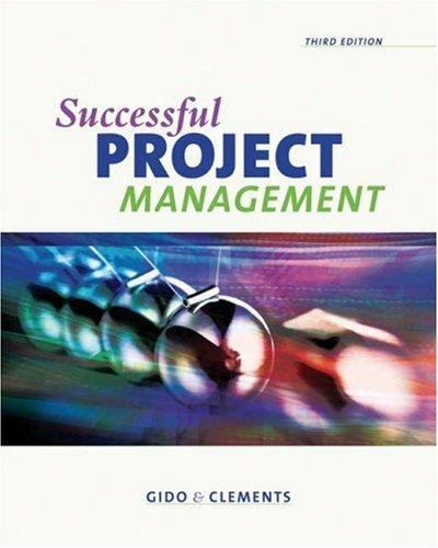 Available Titles CengageNOW Ser.: Successful Project Management by Jack ...