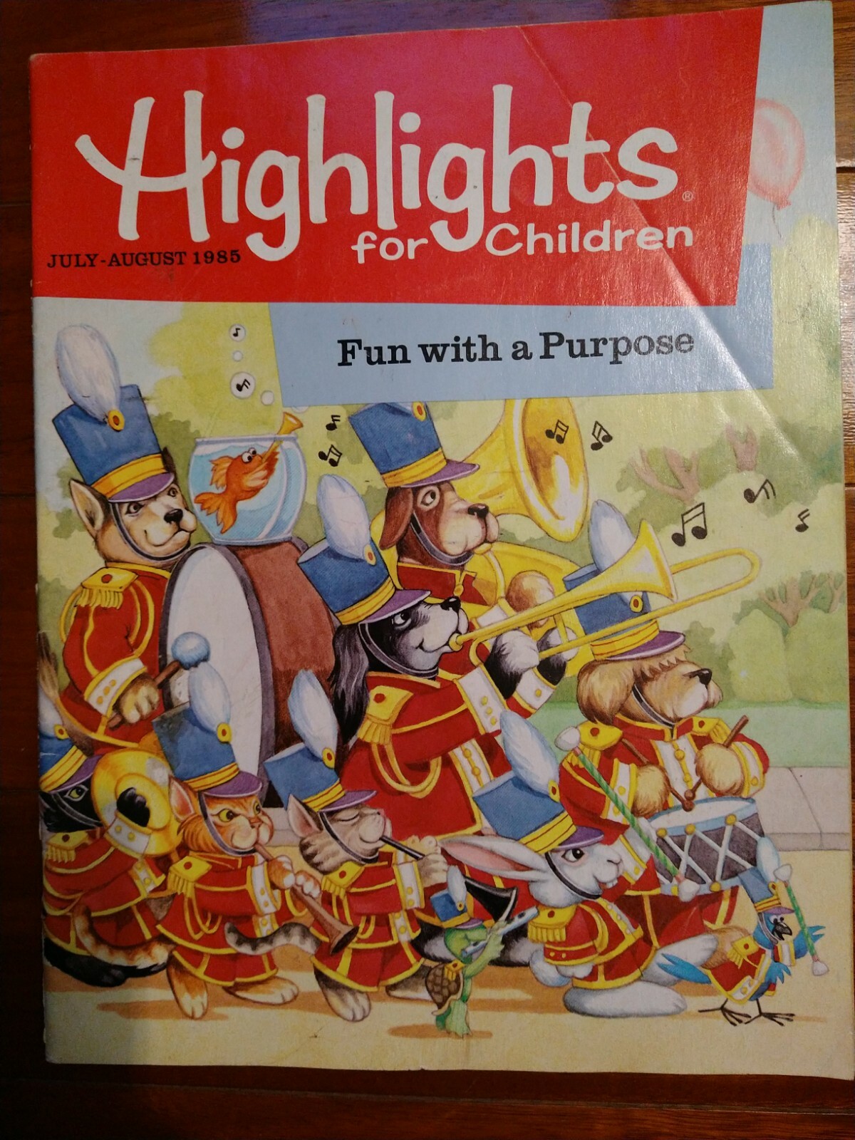 Highlights For Children Magazine July-August 1985 Vintage Kids - Good ...