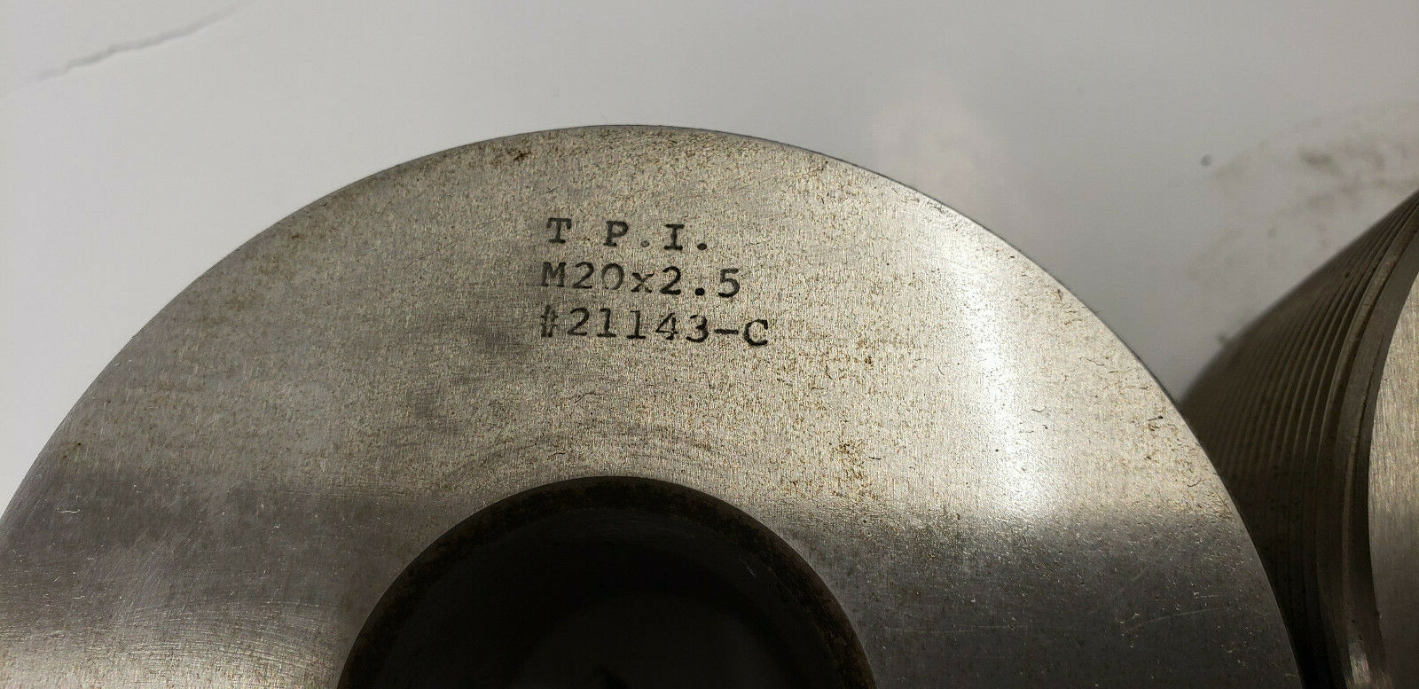 Tesker M20x2.5 Die Set, 200 Thread Rolling Machine 1.5" Spindle #21143 ...