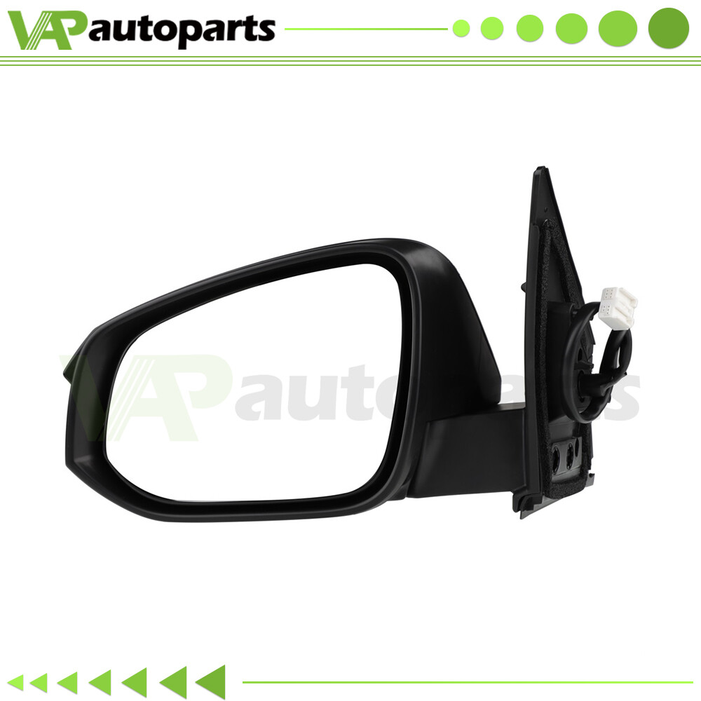 Fits 2014 Toyota RAV4 Mirror Power Black Textured Driver Left Side ...