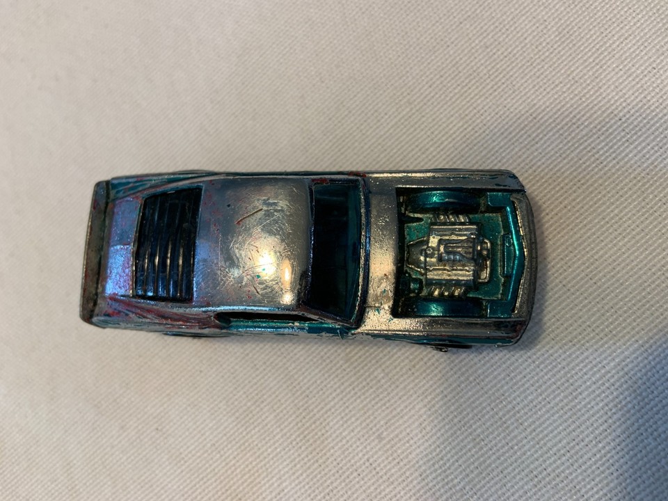 1971 Hot Wheels Redline Boss Hoss Aqua Over Chrome Vintage Diecast OC ...