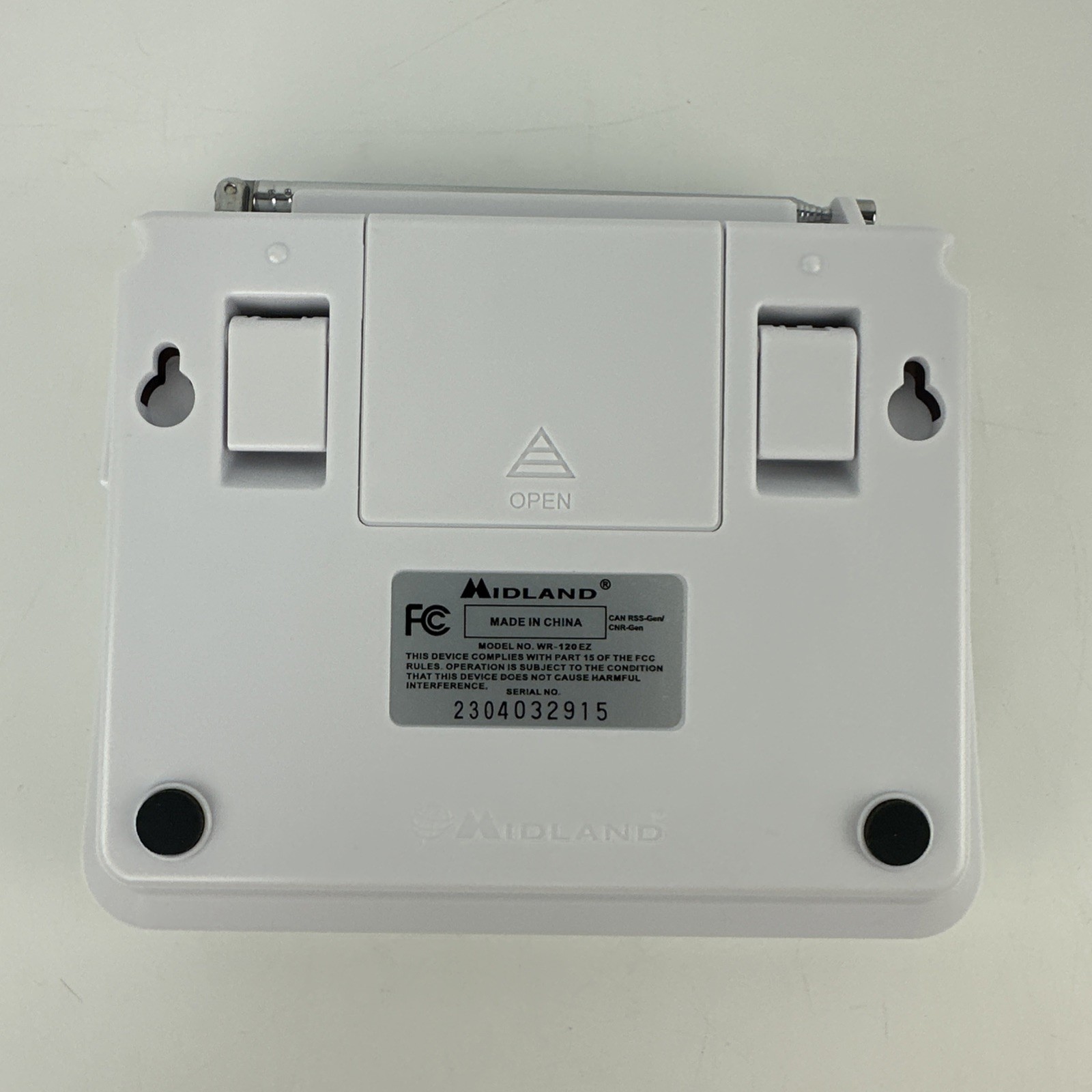 Midland WR120B Programmable NOAA Weather Alert Emergency Radio FREE ...