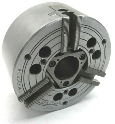 MMK 6-1/2" THREE-JAW CNC LATHE POWER CHUCK w/ A2-5 MOUNT - #ZA5-6-42 | eBay