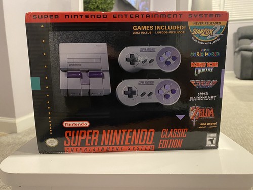 Super Nintendo Classic Edition Mini SNES Console 2017 (Brand New) | eBay