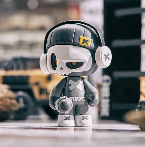 MYTOYS x MR.BONE Junior First Day Series Mr.Bone Mini Figure Designer ...