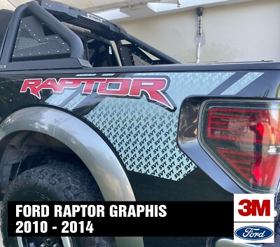 FORD RAPTOR Side Graphics Decals Stickers | eBay