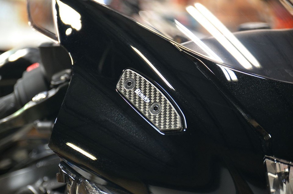 2022-2024 Suzuki Hayabusa Brock's Performance Mirror Block Off Plates ...