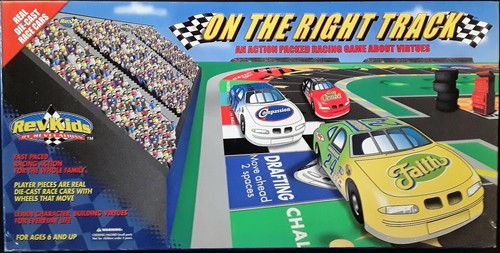 ON THE RIGHT TRACK Board Game REVKIDS An Action Packed Racing Game ...