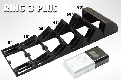 Angle Mount Bracket Holder Wedge for Ring 3 Plus Doorbell 15° / 30 ...